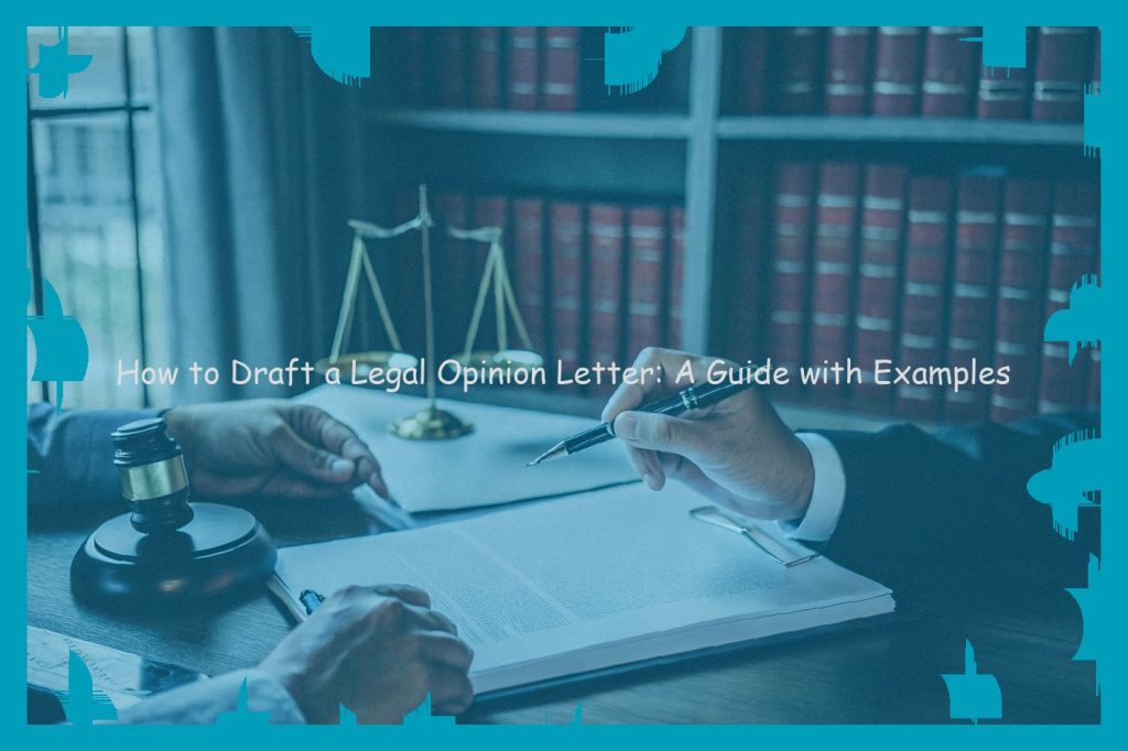 How to Draft a Legal Opinion Letter: A Guide with Examples - SupBirt Certif